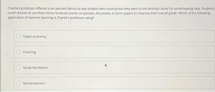 Solved Charlie's professor offered a ten percent bonus to | Chegg.com