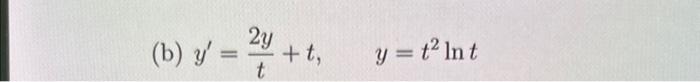 Solved Verify by differentiation that the function provided | Chegg.com