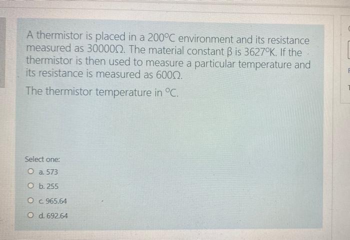 Solved E A first order instrument with a time constant of | Chegg.com