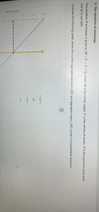 Solved 3. The equation of exchange The equation of exchange | Chegg.com
