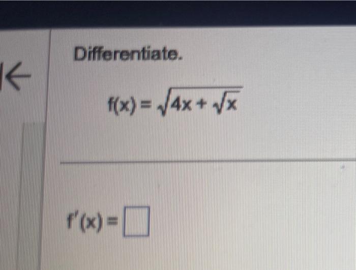 Solved Use the Chain Rule to differentiate the following | Chegg.com