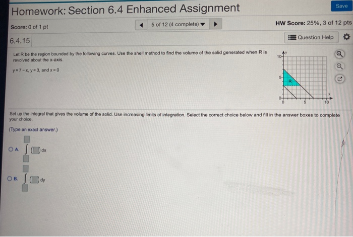 Solved Save Homework Section 6 4 Enhanced Assignment 5 Of