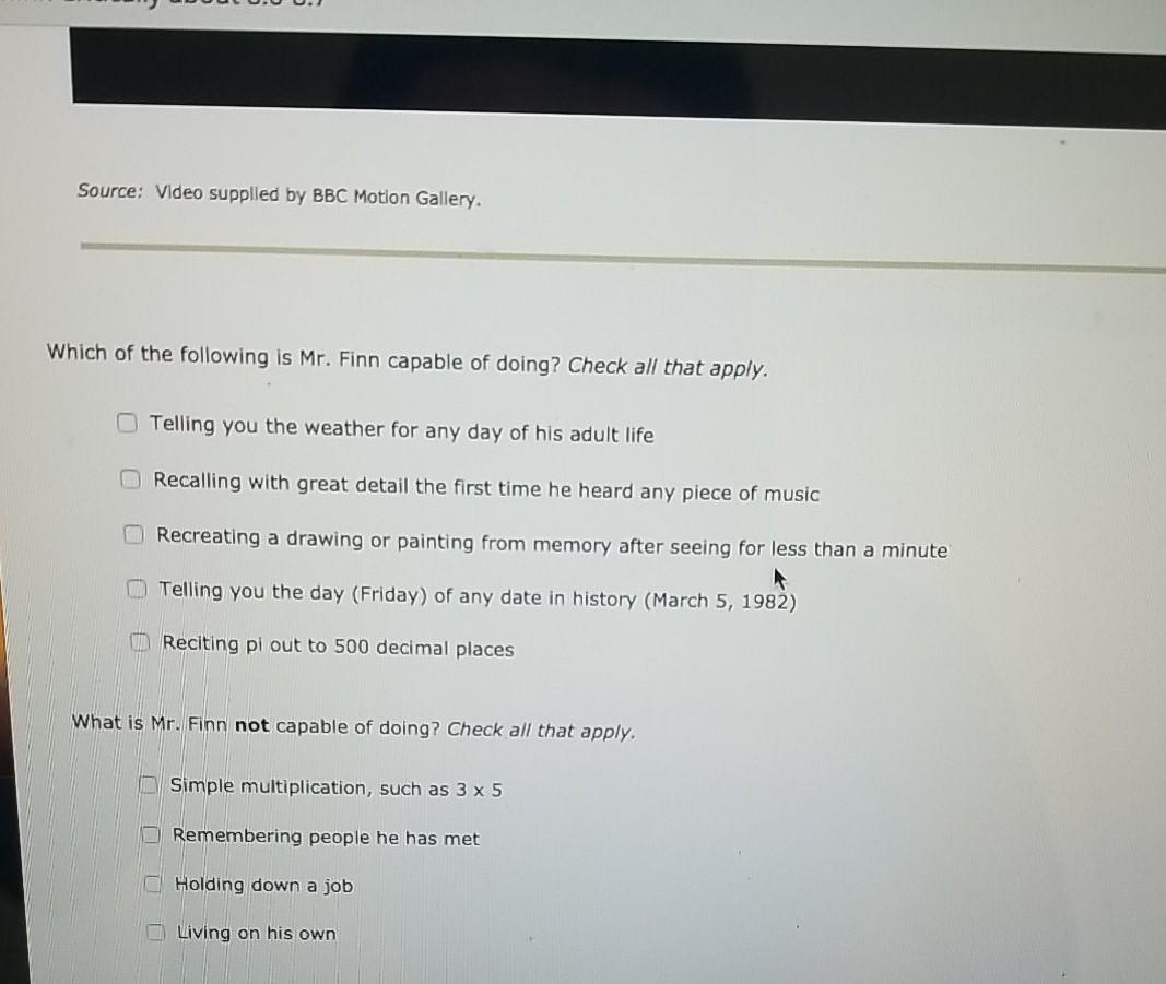 Savant Syndrome People with savant syndrome can have | Chegg.com