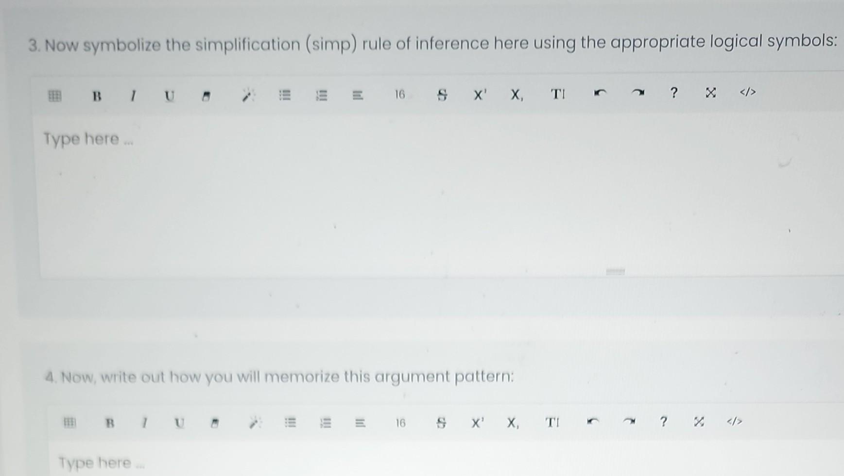 3. Now symbolize the simplification (simp) rule of | Chegg.com