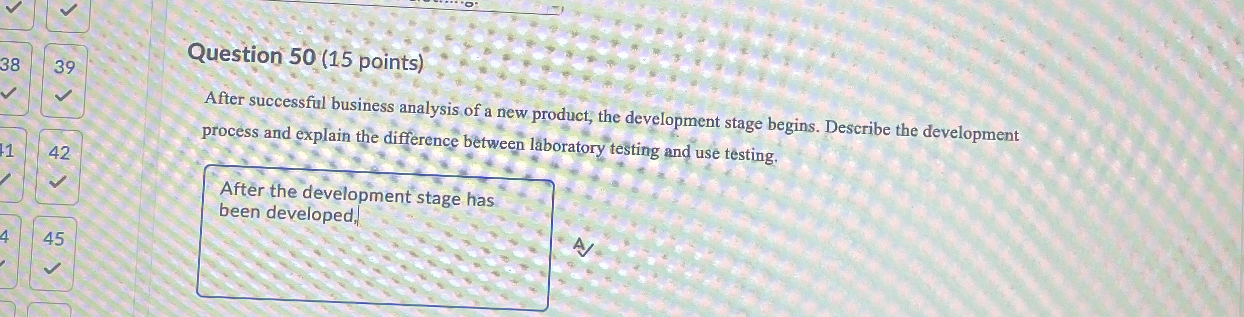 Solved Question 50 (15 ﻿points)After successful business | Chegg.com