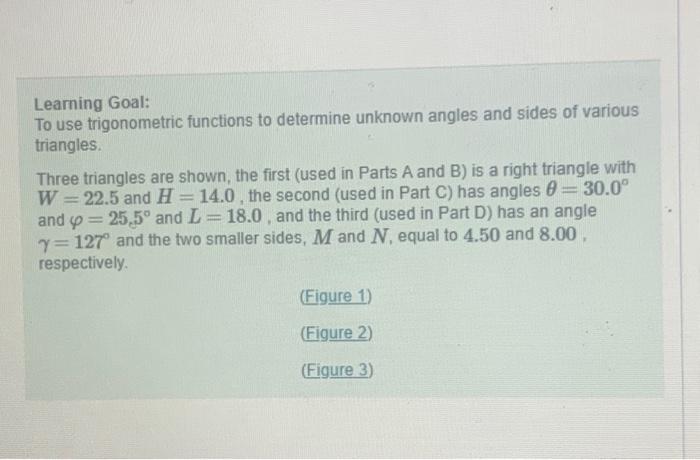 Solved For the first triangle, what is the length of its | Chegg.com