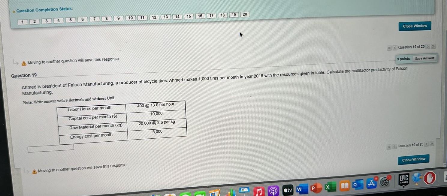 Solved Manufacturing. Note: Write answ- with a decimals and | Chegg.com
