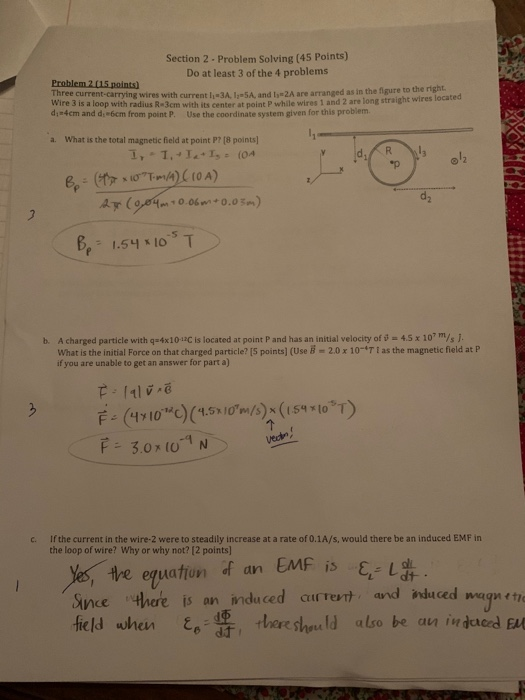 Solved Section 2 - Problem Solving (45 Points) Do at least 3 | Chegg.com