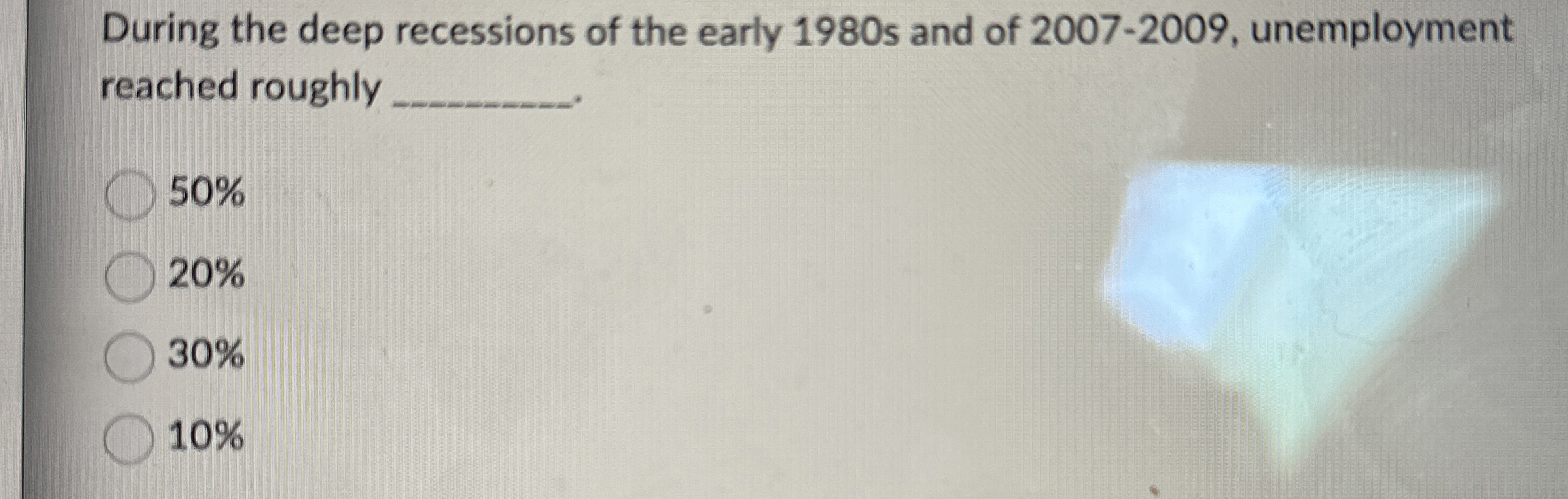Solved During the deep recessions of the early 1980 ﻿s and | Chegg.com