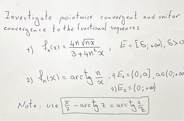 Solved Investigate pointwise convergent and unitor | Chegg.com