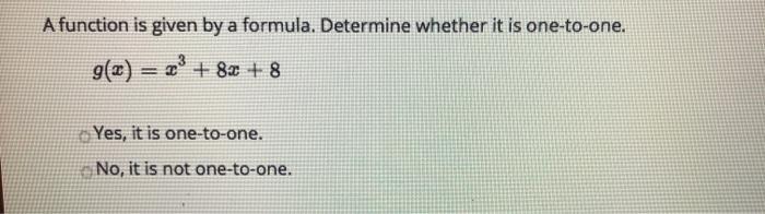 Solved A Function Is Given By A Formula Determine Whether 0230