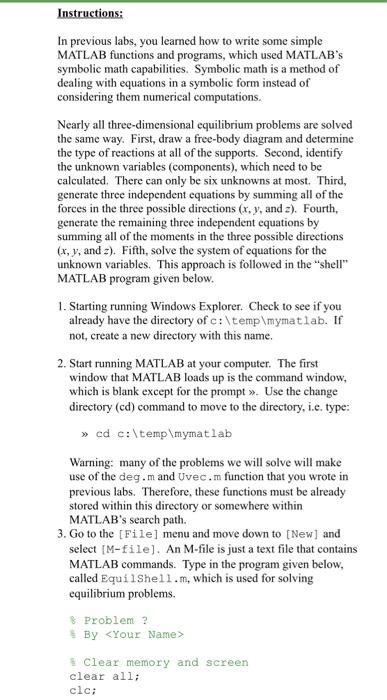 Solved Solve 6 Send Matlab Code Because I Dont Have It 