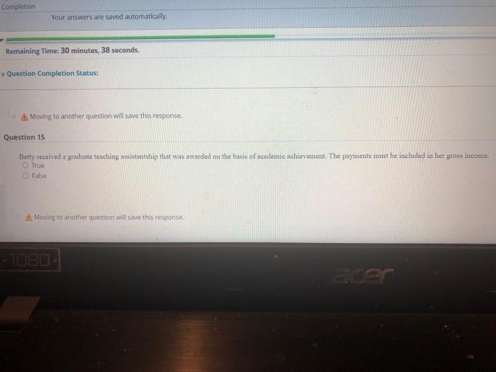 Solved Completion Your answers are saved automatically | Chegg.com