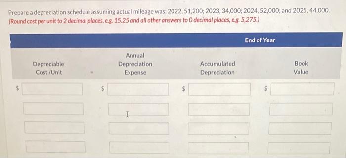 Solved Yello Bus Lines uses the units-of-activity method in | Chegg.com