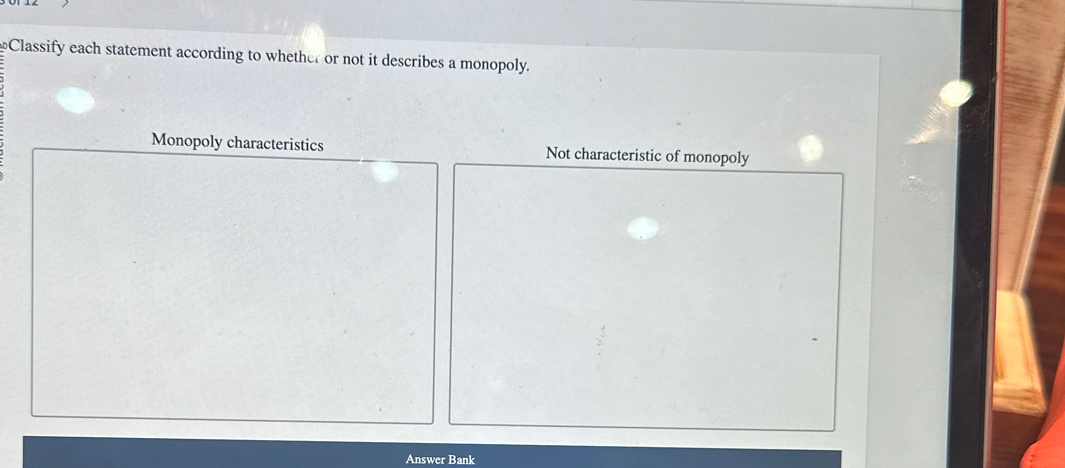Solved Classify each statement according to whether or not | Chegg.com