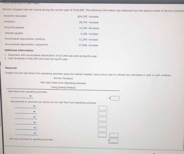Solved Exercise 11-45 (Algorithmic) Partial Statement of | Chegg.com
