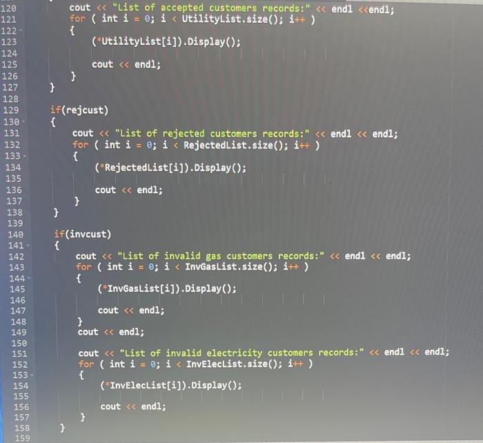 Solved Define an abstract class, called UrilityCustomer, | Chegg.com