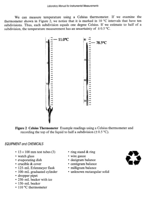 Laboratory Manual for instrumental Measurements | Chegg.com