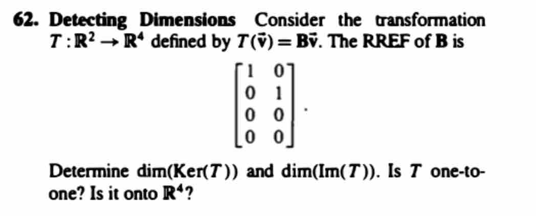 Solved Detecting Dimensions Consider the | Chegg.com