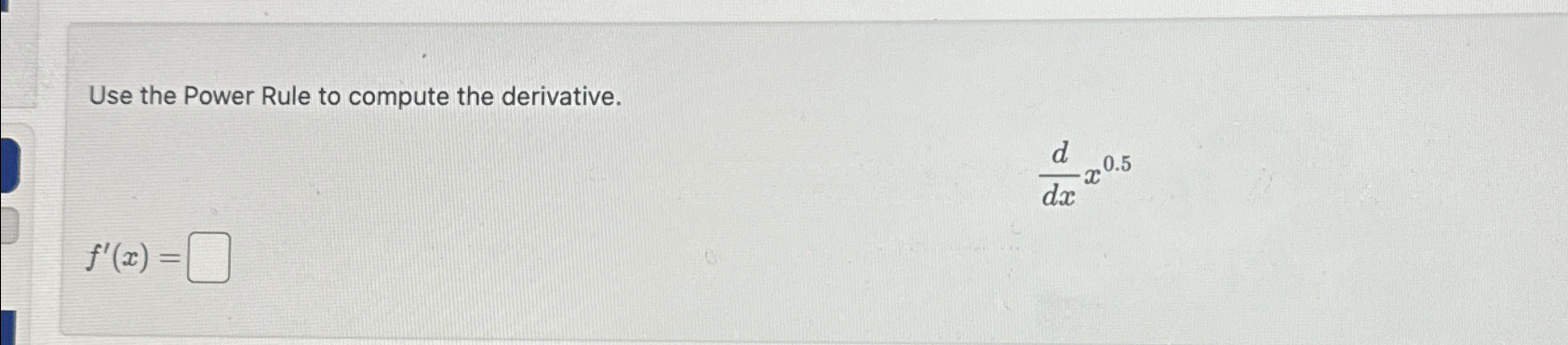 Solved Use the Power Rule to compute the | Chegg.com