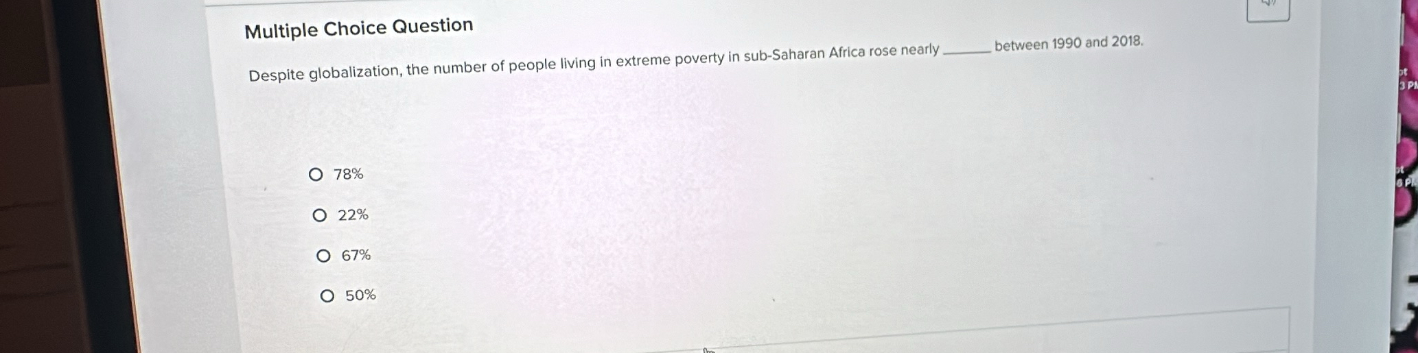 Solved Multiple Choice QuestionDespite globalization, the | Chegg.com