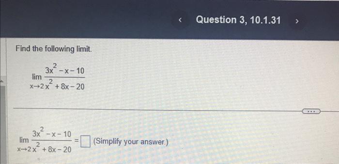 Solved Determine if the following limit exists. If it does | Chegg.com
