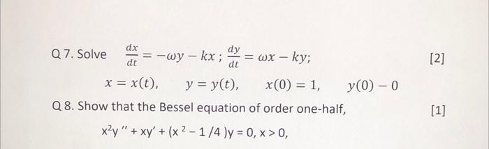 Solved Q 5. [2] Solve the following IVP. | Chegg.com