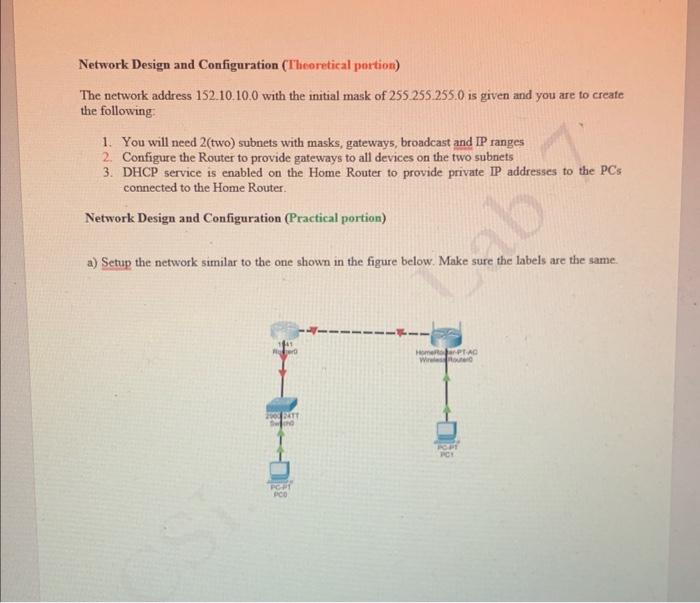 please solve this configuration and pings step by | Chegg.com