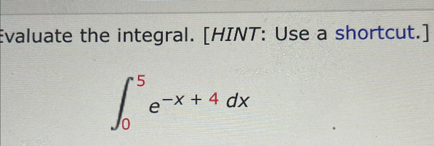 Solved Evaluate the integral. [HINT: Use a | Chegg.com