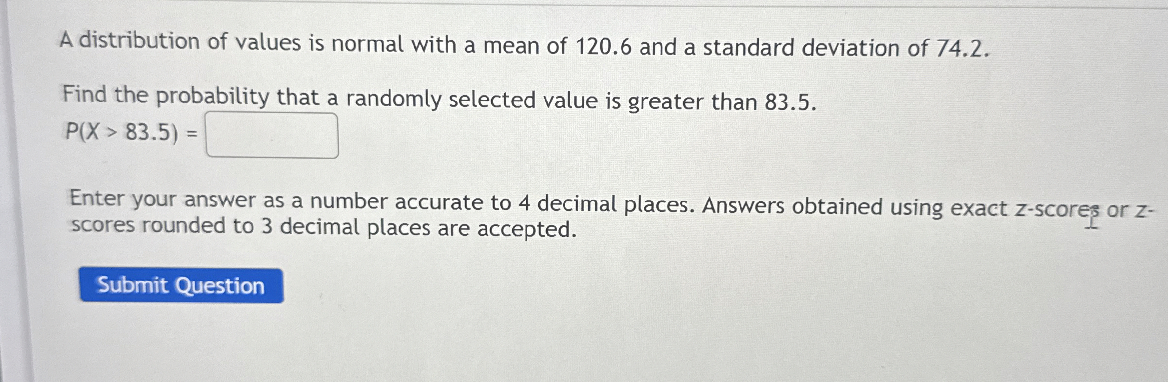 Solved A distribution of values is normal with a mean of | Chegg.com
