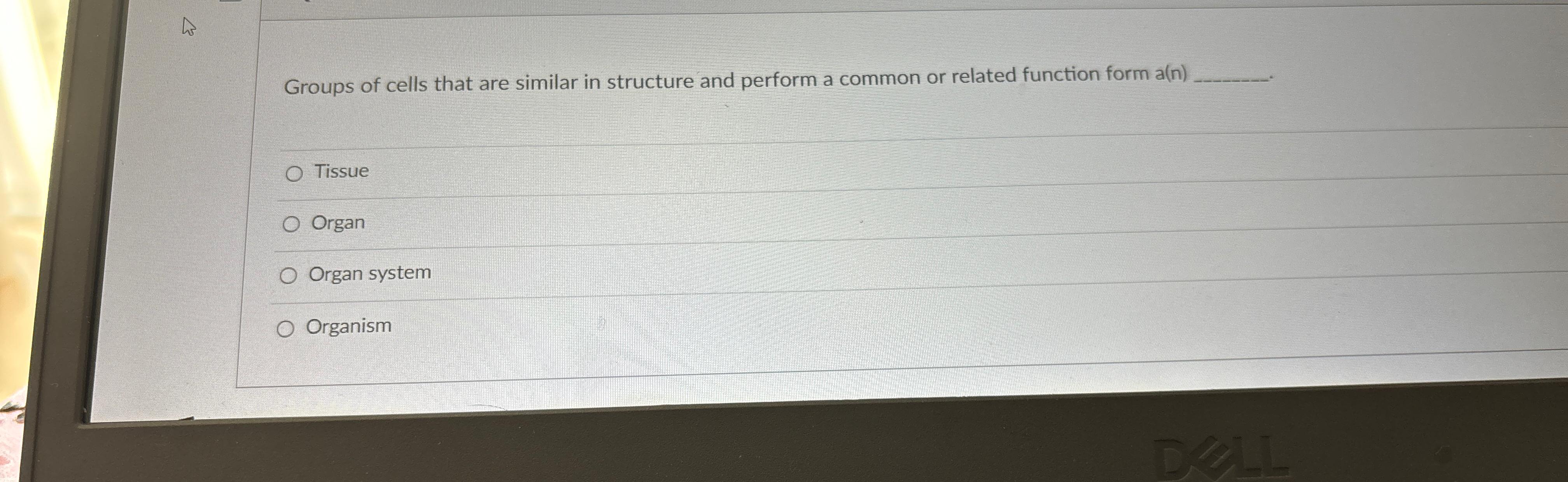 Solved Groups of cells that are similar in structure and | Chegg.com