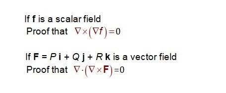 Solved Iff is a scalar field Proof that Vx(Vf)=0 If F = Pi + | Chegg.com