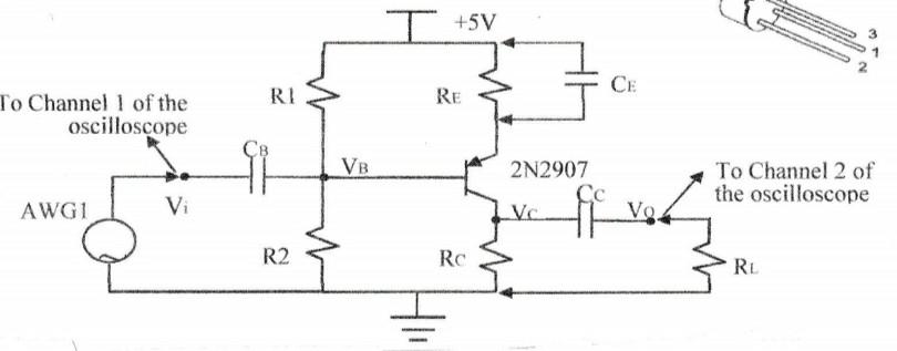 Solved If the input sinusoidal signal is 100mV at 1kHZ | Chegg.com