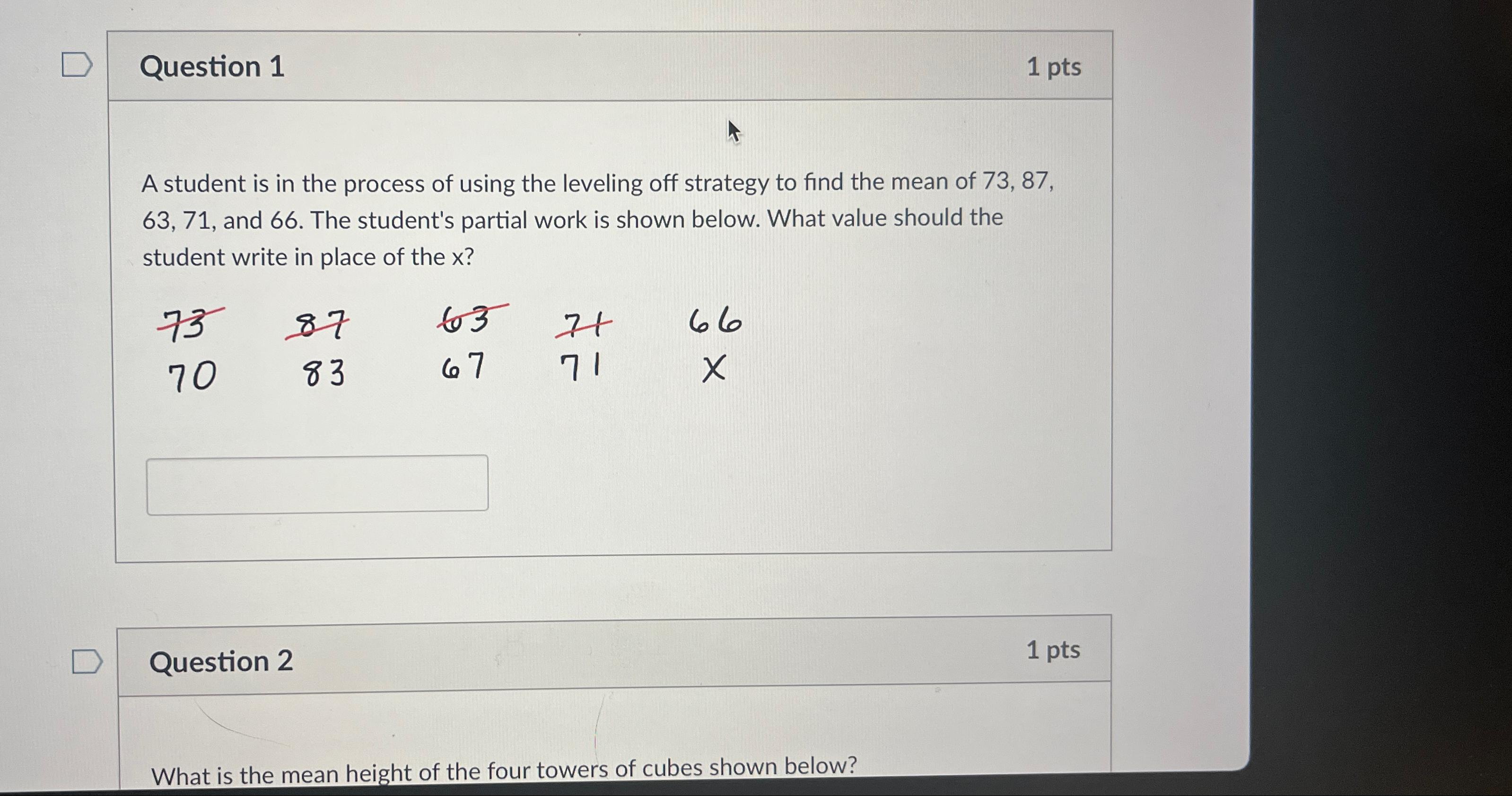 Solved Question 11 ﻿ptsA student is in the process of using | Chegg.com