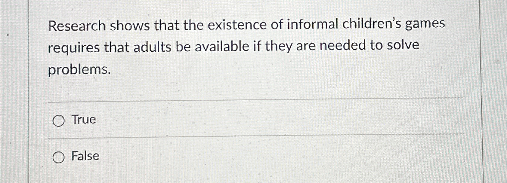 Solved Research shows that the existence of informal | Chegg.com