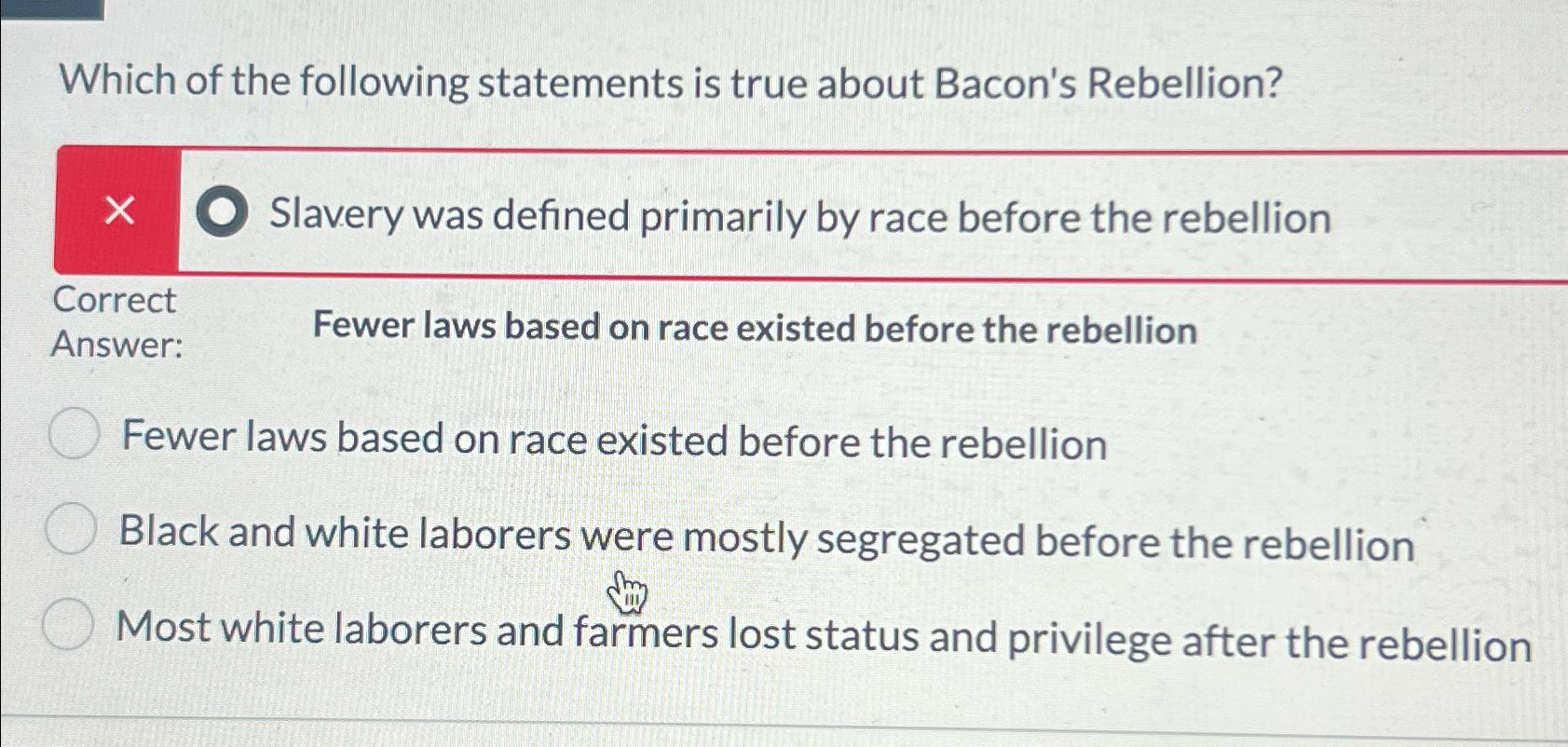 Solved Which of the following statements is true about | Chegg.com