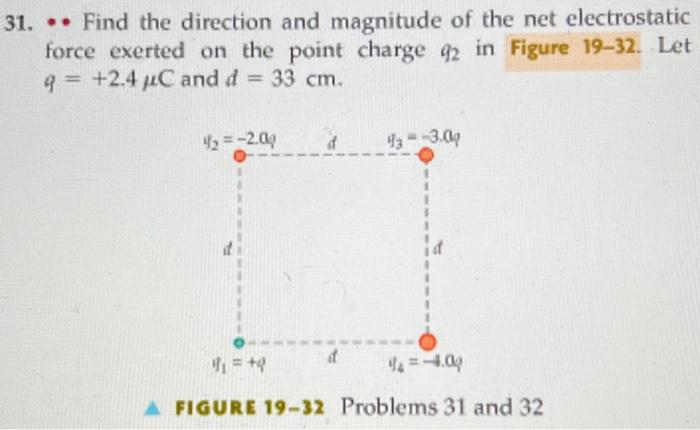 1 Find The Direction And Magnitude Of The Net