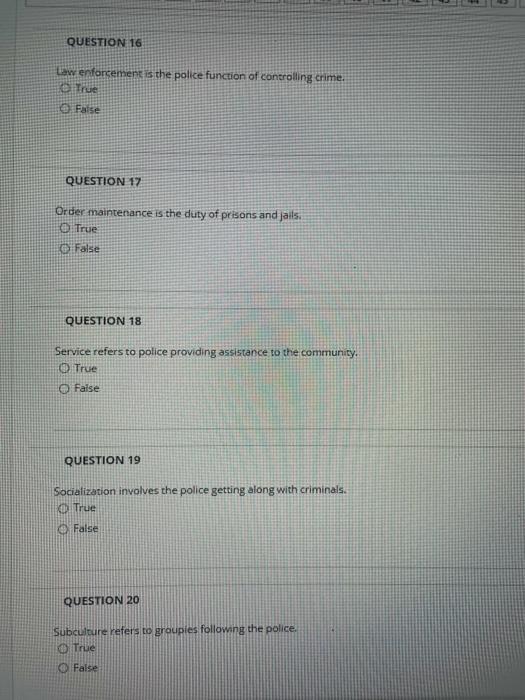 Solved QUESTION 11 Entrapment refers to the police inducing | Chegg.com
