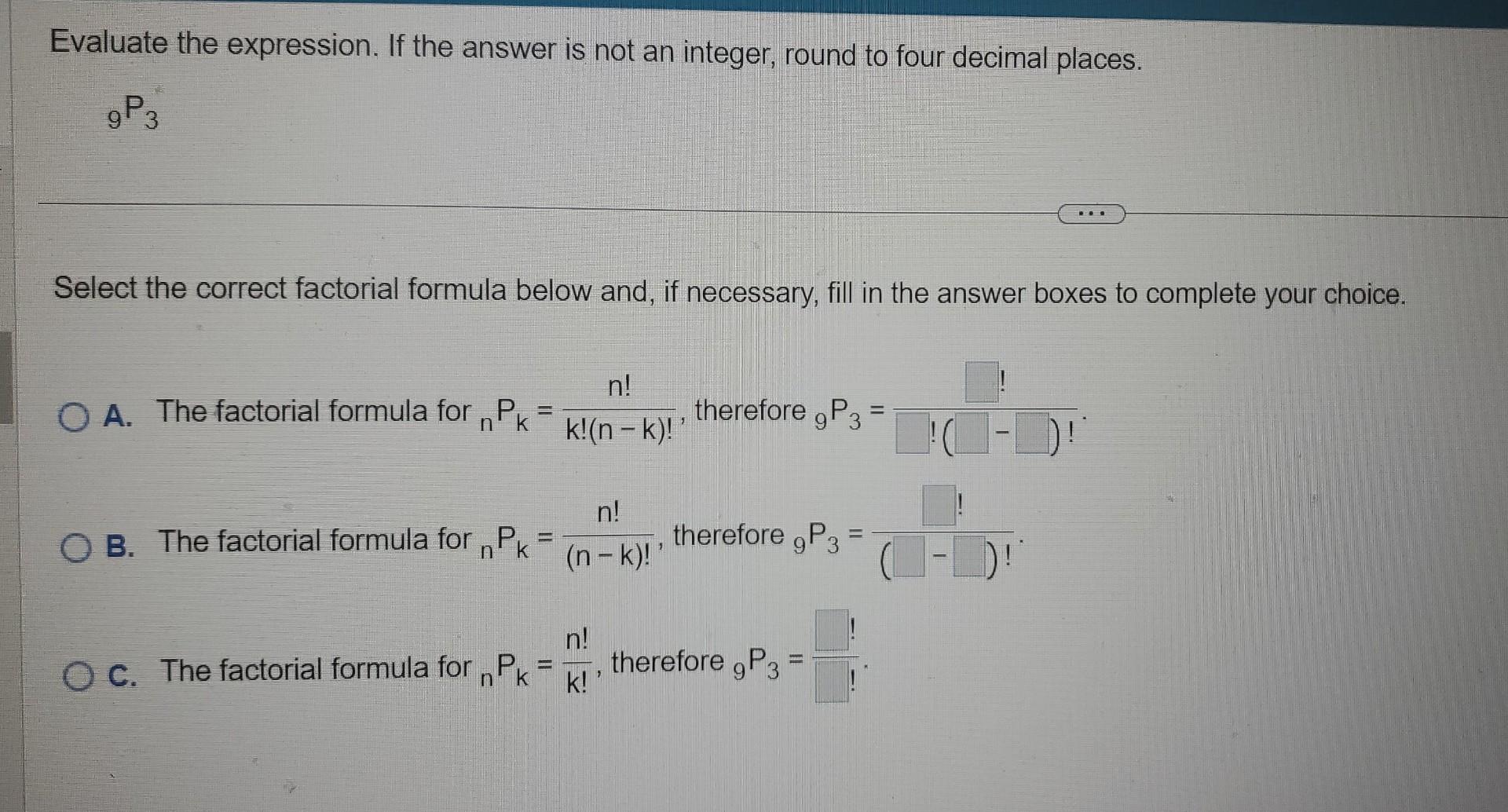 Solved Evaluate the expression. If the answer is not an | Chegg.com