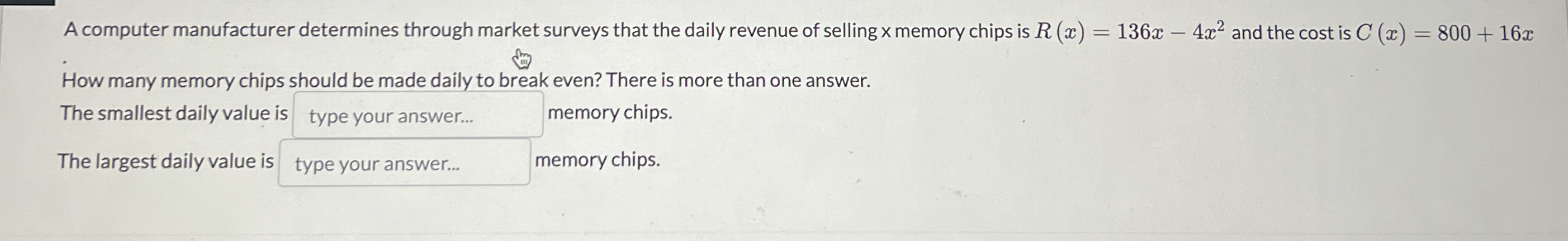 Solved A computer manufacturer determines through market | Chegg.com