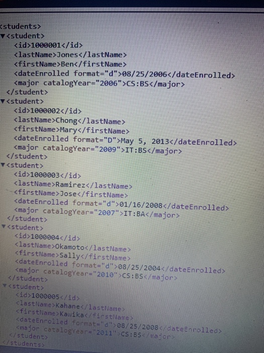Cop 4814 Lab 5 20 Points In Total Using Xpath