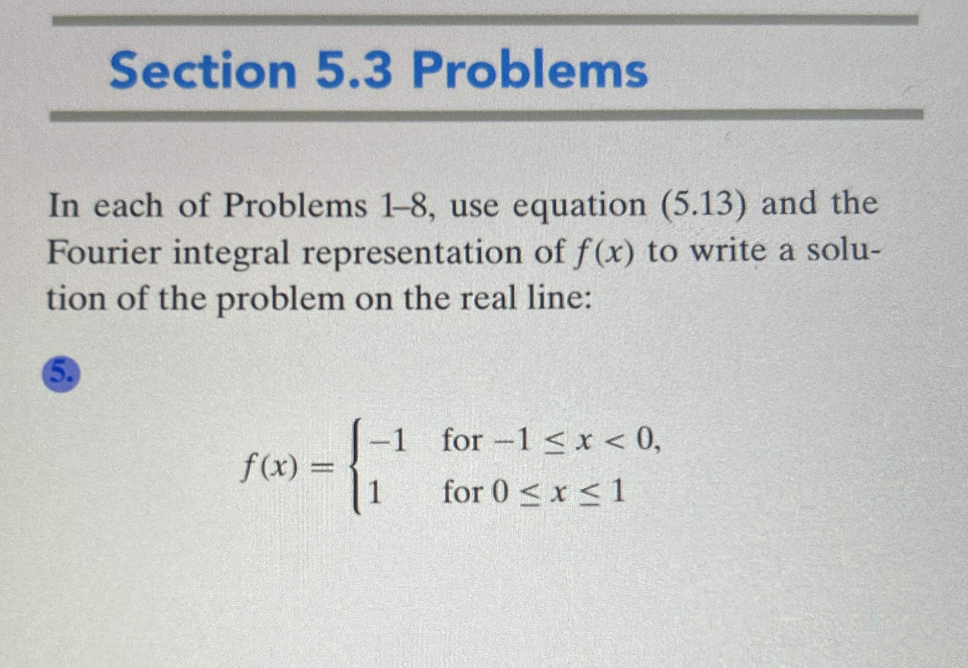 Solved Section 5.3 ﻿ProblemsIn each of Problems 1-8, ﻿use | Chegg.com