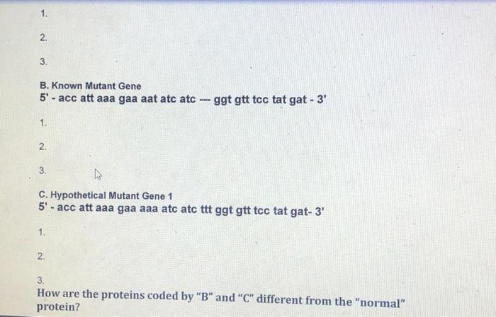 Solved Practice Write Out The Complementary Dna Sequence 1456