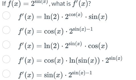 Solved If f(x)=2sin(x), ﻿what is | Chegg.com