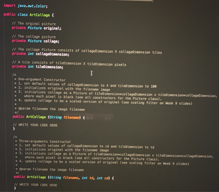 Solved Creating The 1 Argument And 3 Argument Constructor 1573