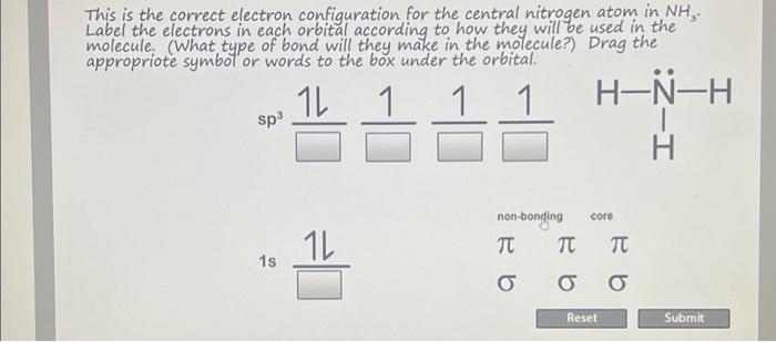 Solved This is the correct electron configuration for the | Chegg.com