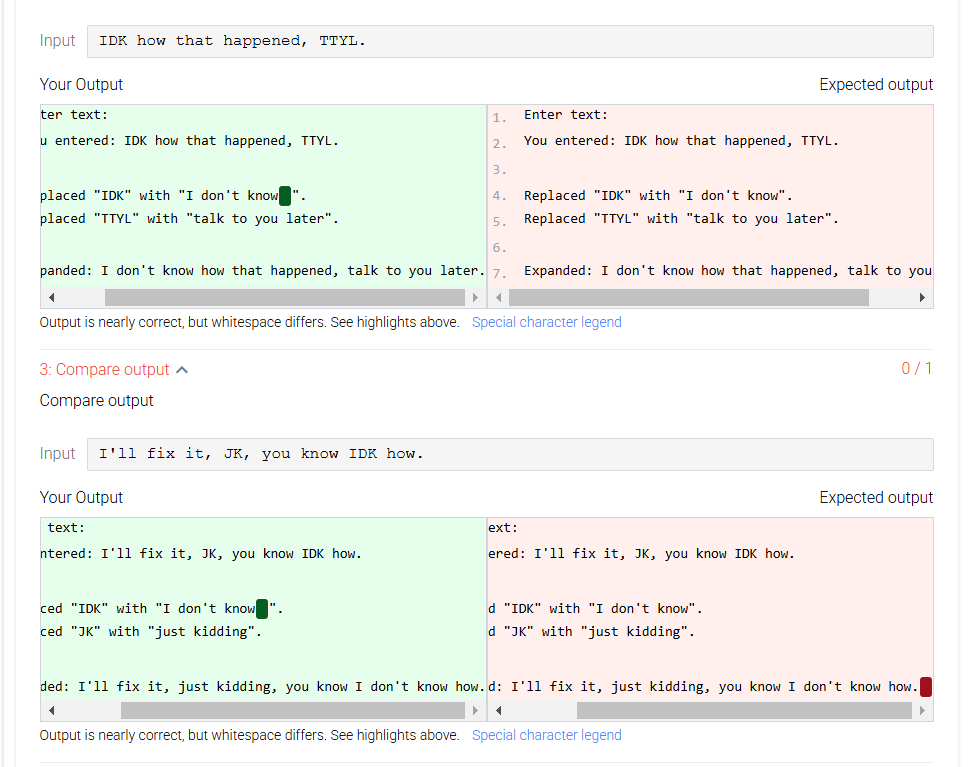 Solved 3.25.1: LAB*: Program: Text message | Chegg.com