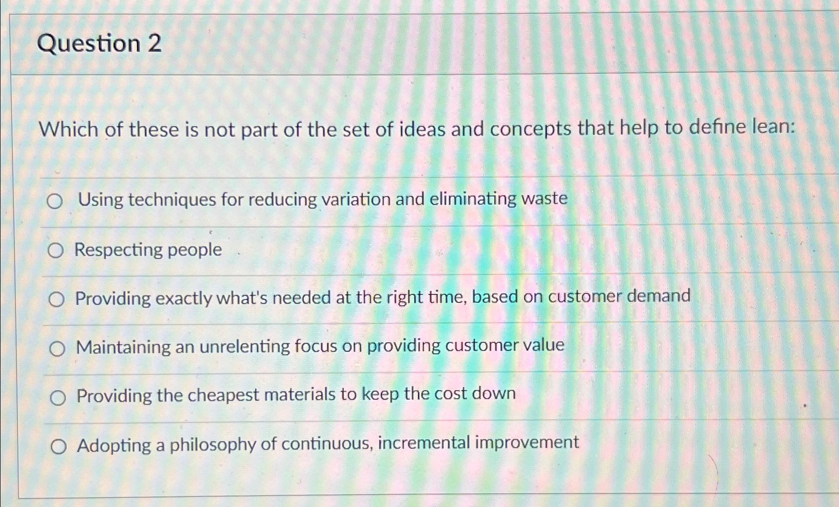 Solved Question 2Which of these is not part of the set of | Chegg.com