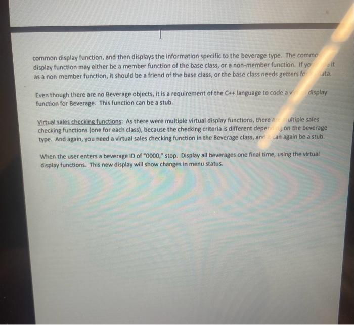 in c++ please read carefully and seperate the code | Chegg.com