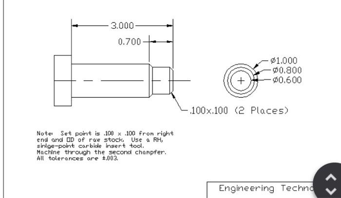 Solved what is the cnc code to cut these objects in 3D | Chegg.com